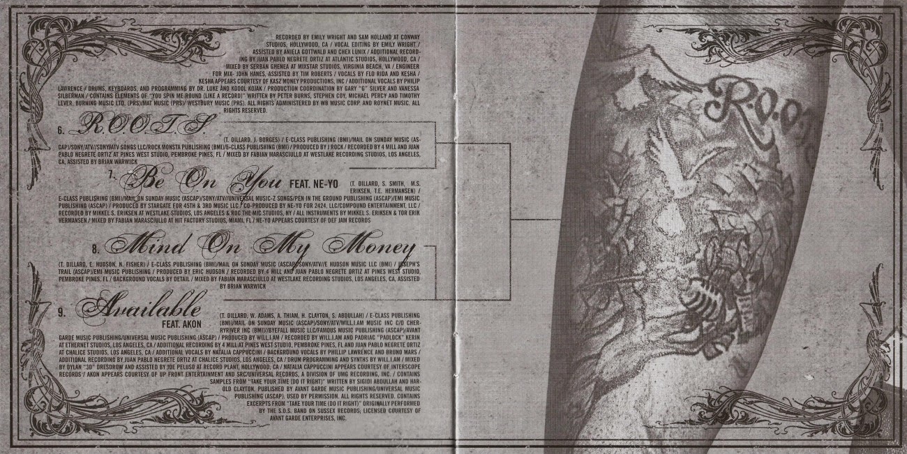 Encarte: Flo Rida - R.O.O.T.S. - Encartes Pop