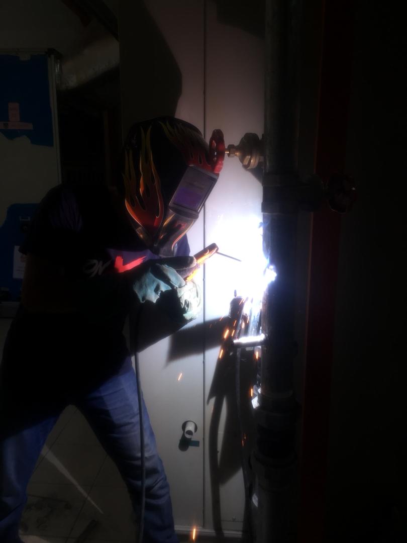 MN TIG ENGINEERING: Welding GI Pipe