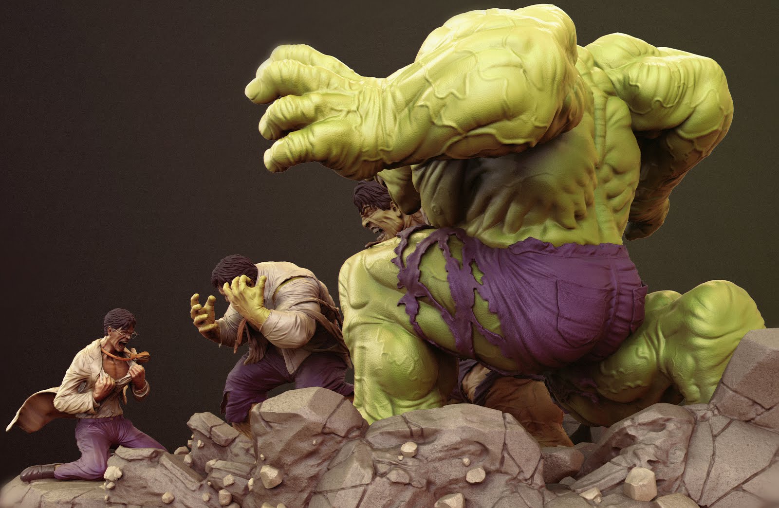 Miguel Hernández Urbina: Hulk Transformation Contest