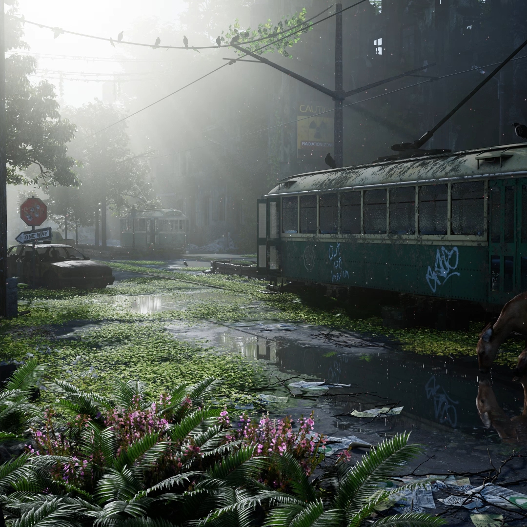 Post Apocalyptic Nature Scene | Wallpaper Engine