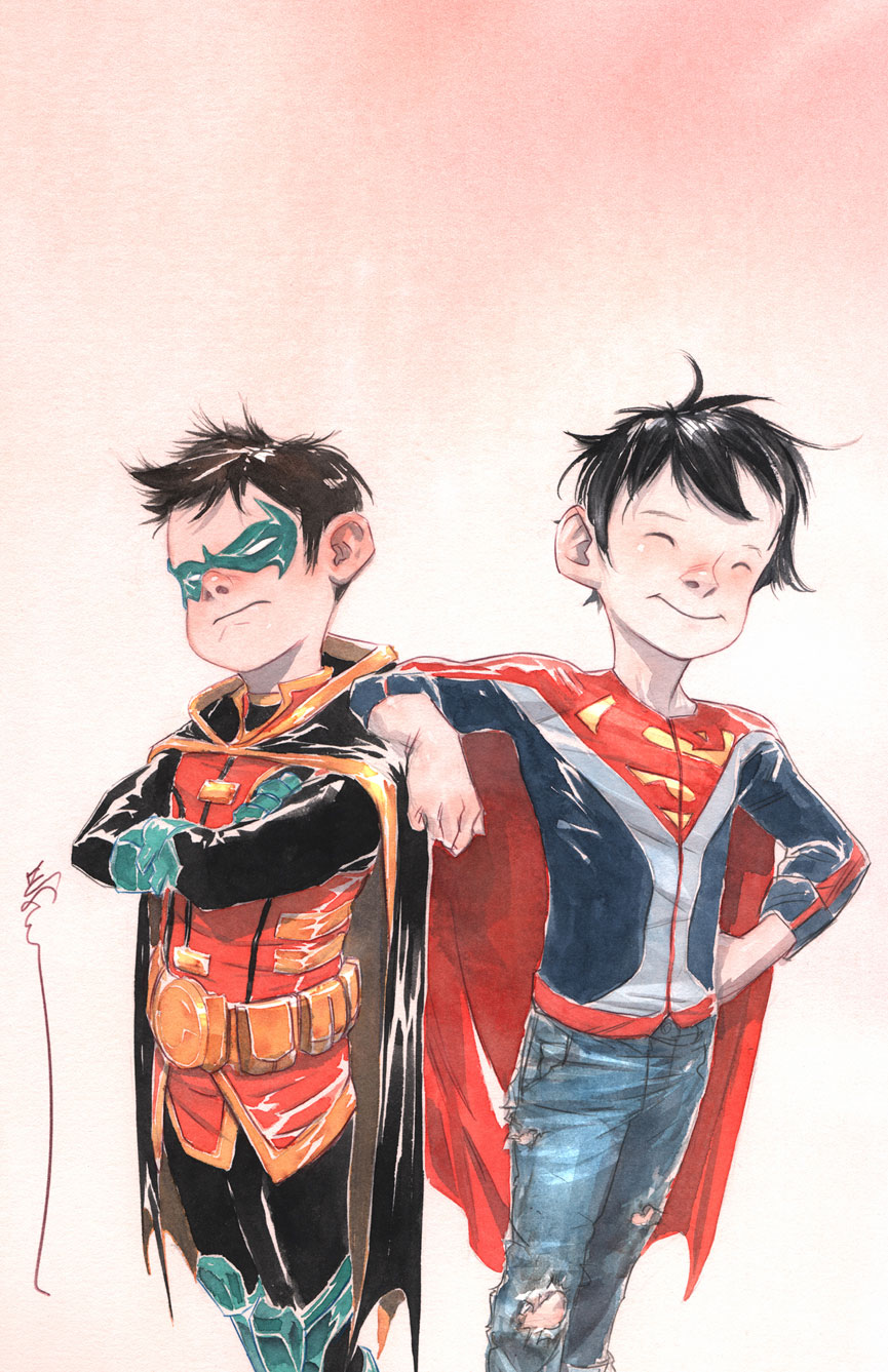 Comic Frontline: DC Preview: Super Sons #1 - When I Grow Up!