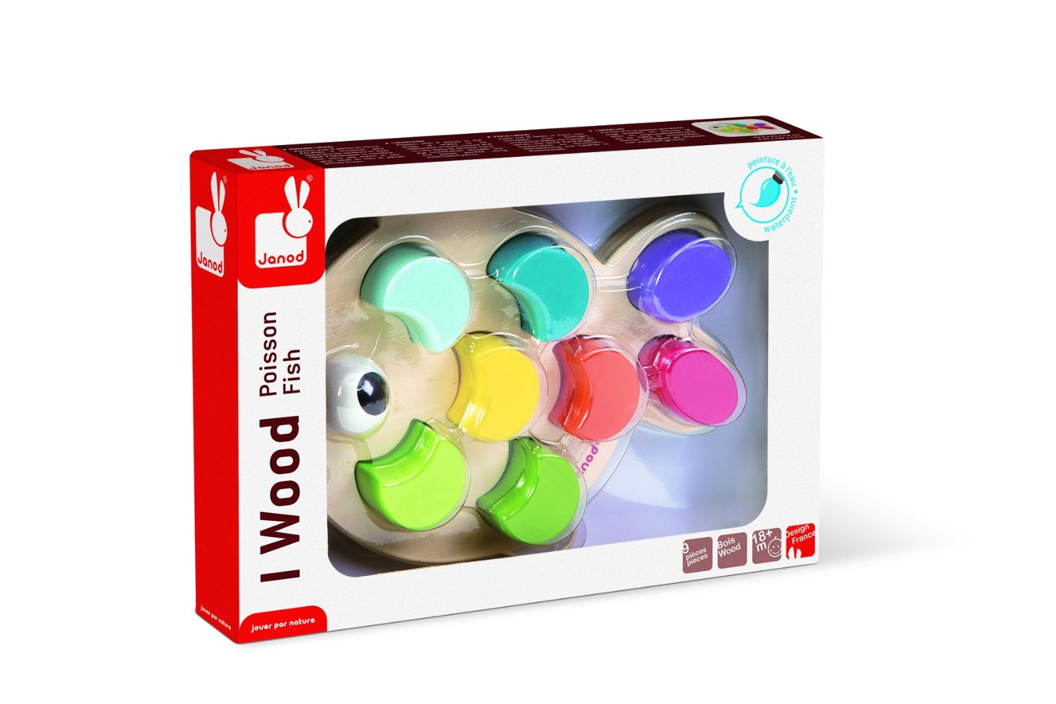 Trips 'n Toys: Janod Wood Fish Puzzle
