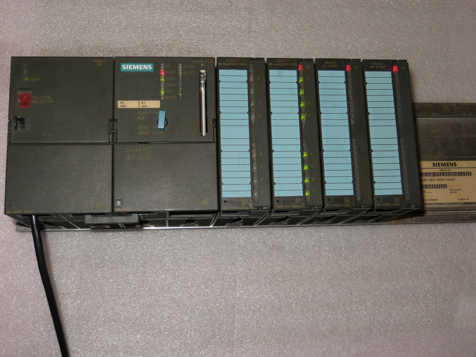 Siemens S7-300 6ES7 315-2AF02-0AB0 CPU 315-2 DP | Plc Advance