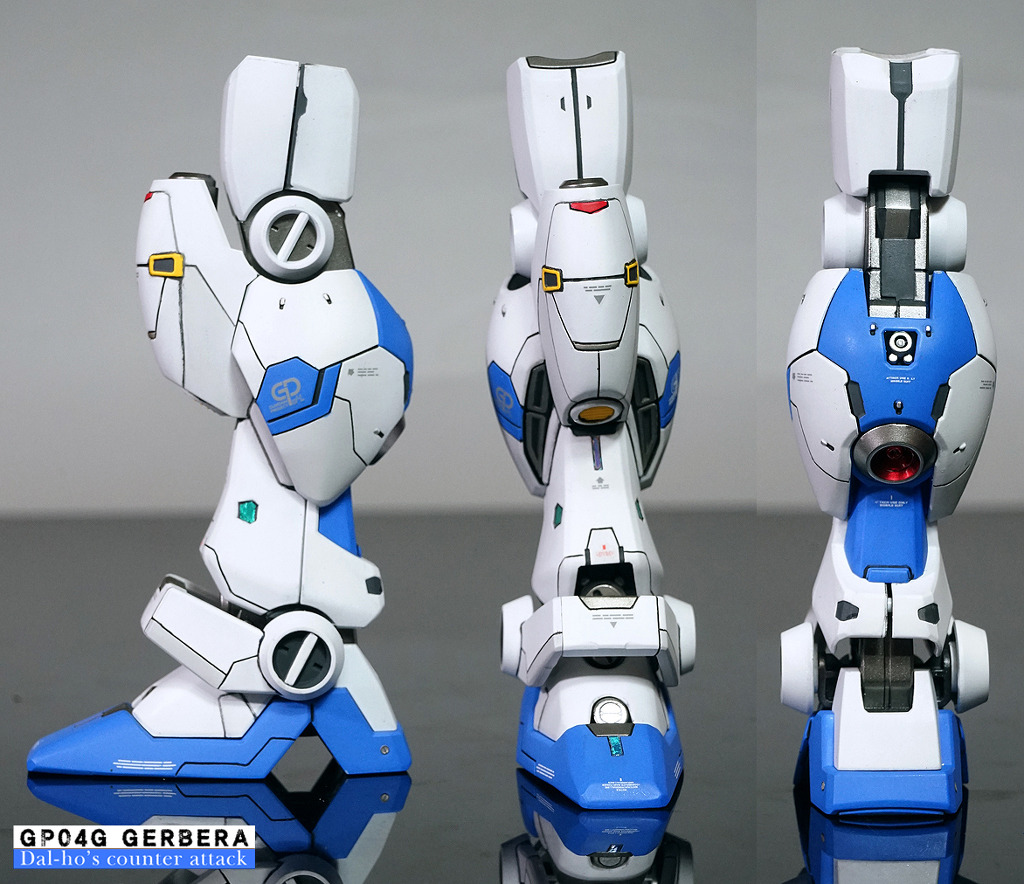 Gundam Family: RE/100 Gundam GP04 Gerbera Custom Build