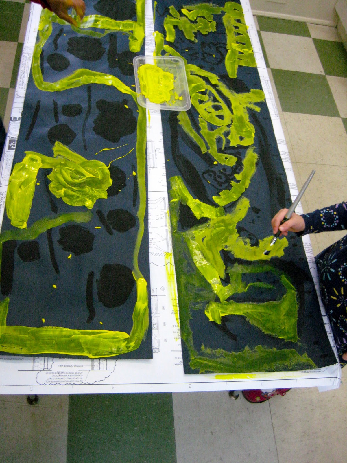 retrospective: Primary Layer, Painting BIG!