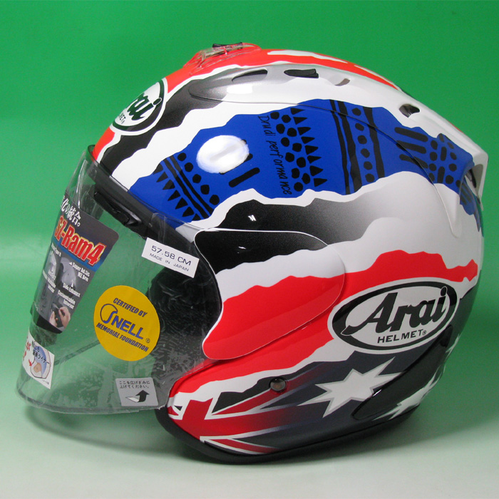 Racing Helmets Garage: Arai SZ-Ram IV Replica Mick Doohan 1998 2013