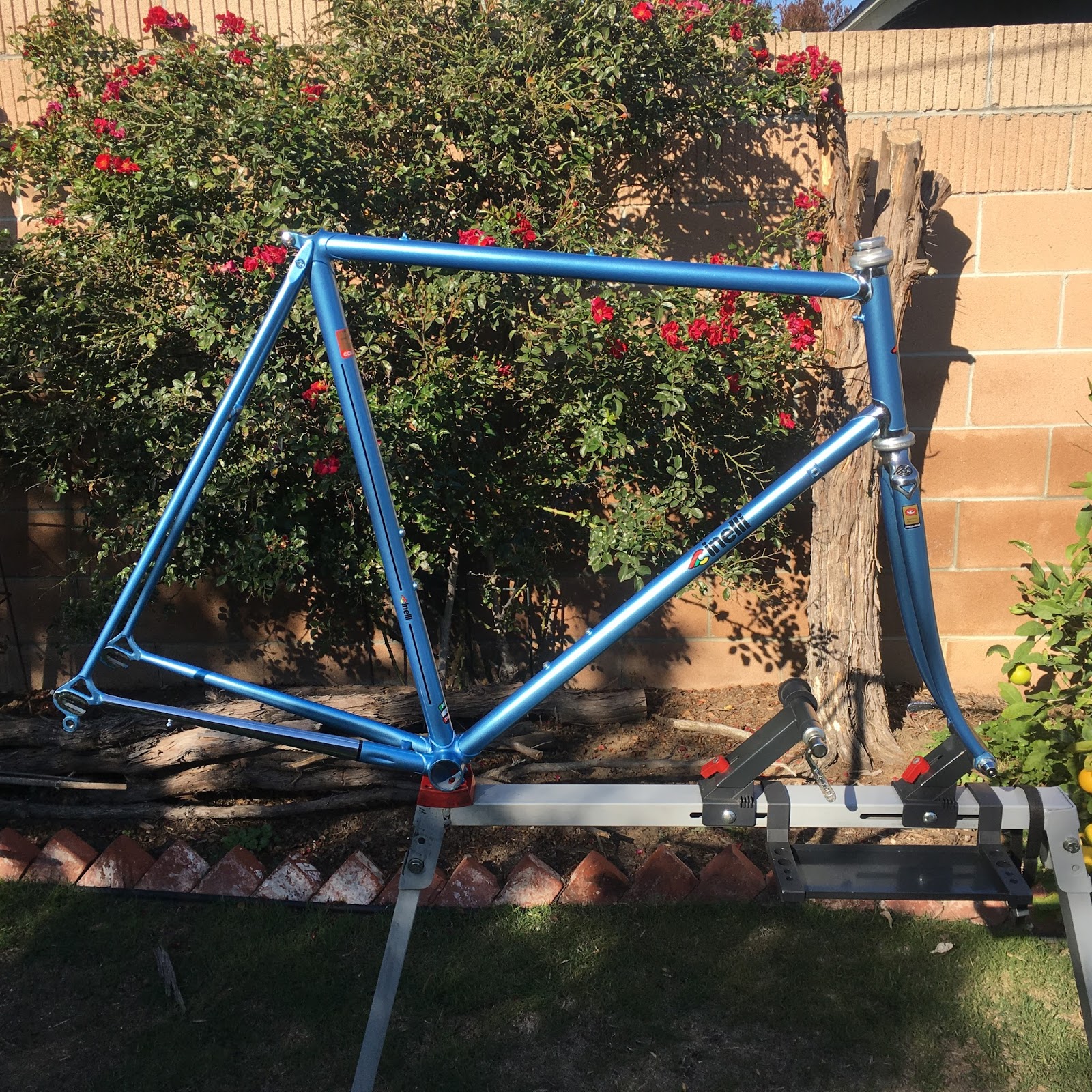 Vintage Racing Bicycles: Cinelli Equipe - A New Life for my Old Centurion