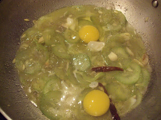 Stir-Fry CUCUMBER with EGG