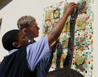 Hugo Naudé Art Centre: Mural at De La Bat School for the Deaf