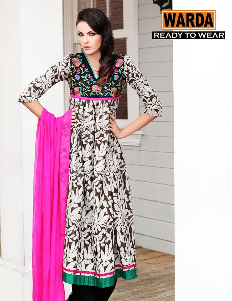 Warda Latest Ready To Wear Dress Collection For Girls | V Luv Fash!on