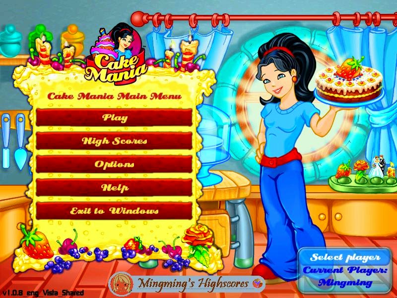 Mingming的遊戲記錄: 瘋狂蛋糕-Cake Mania