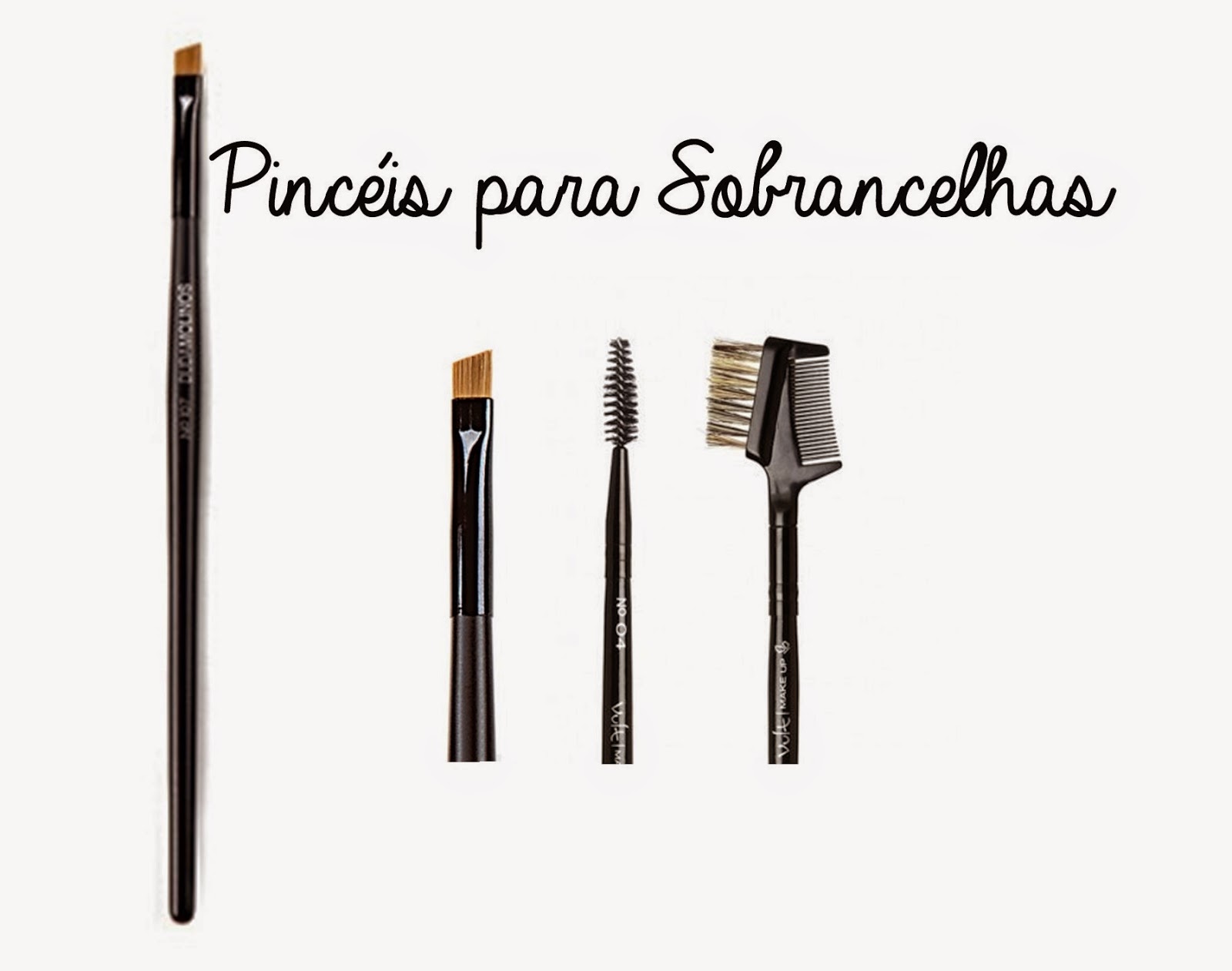 Molecadeluxo: Aprendendo a Arte da Auto-maquiagem - Parte 2 Pincéis