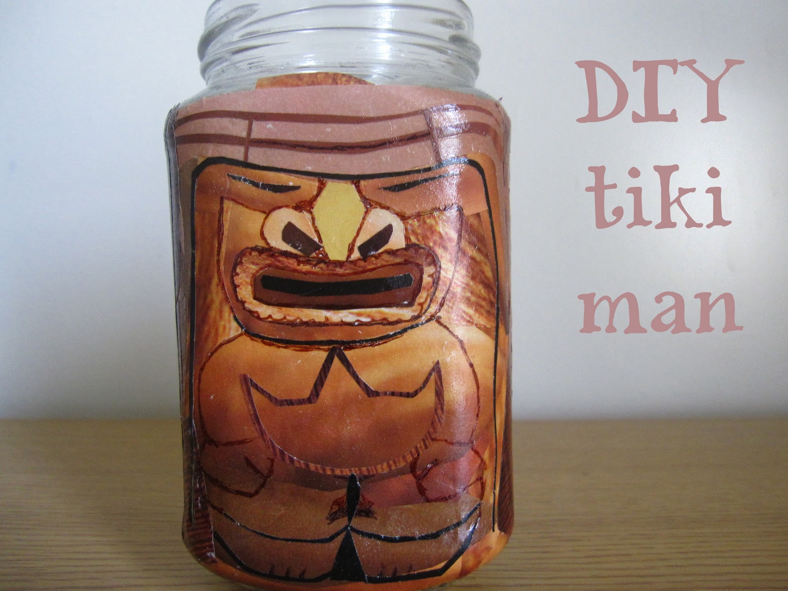 Henry Don't Bite Her: DIY tiki man mug