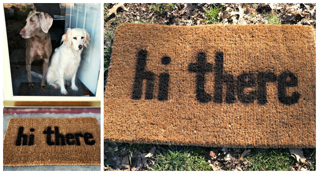 Good Natured: DIY Welcome Doormat