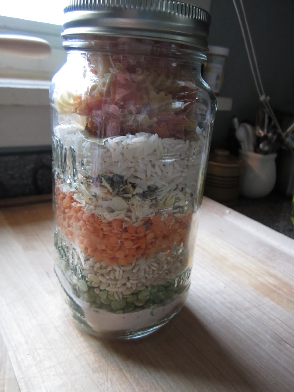 Friendship Soup Mix in a Jar