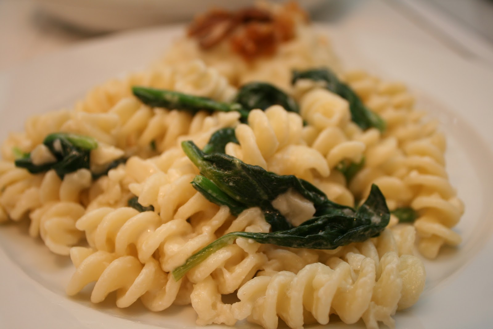 Baby Girls Diary: Fusilli with pecorino romano and black pepper