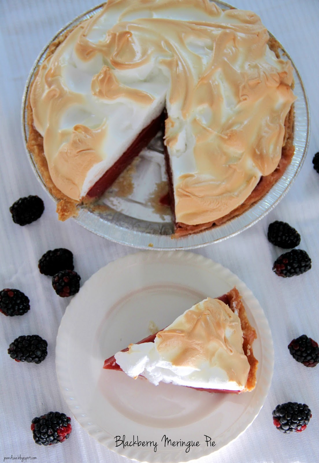Jo and Sue: Blackberry Meringue Pie