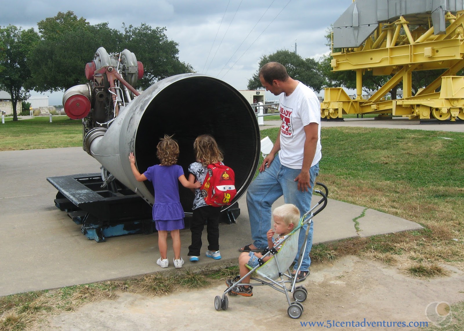 51 Cent Adventures: NASA Rocket Park at the Johnson Space Center ...