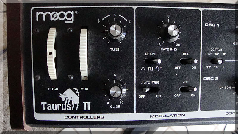 MATRIXSYNTH-P: Moog Taurus II Pedals