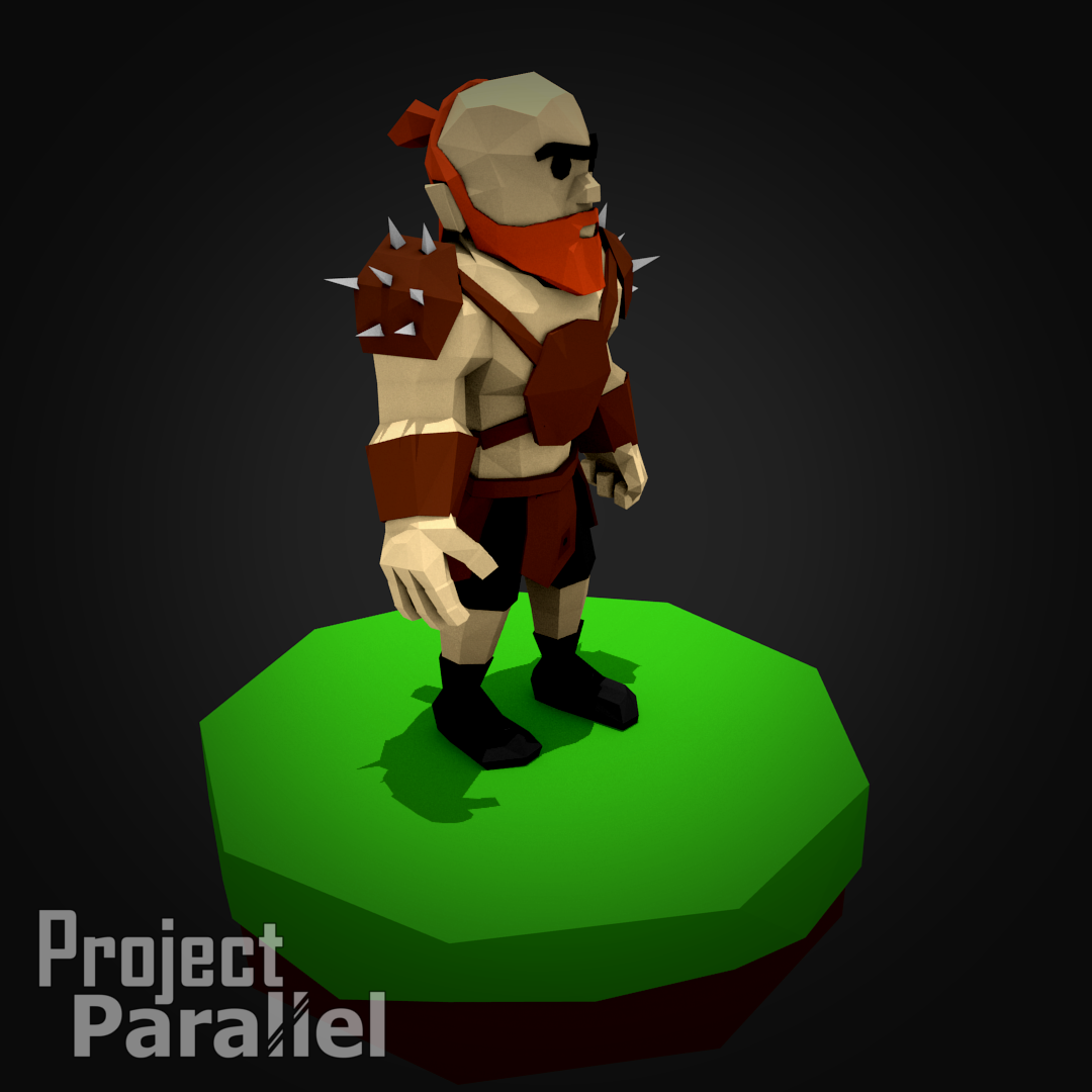 FREE 3D MODEL - Low Poly Bandit - Project Parallel Games