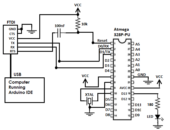 Forcetronics Building A Arduino Uno Compatible Circuit