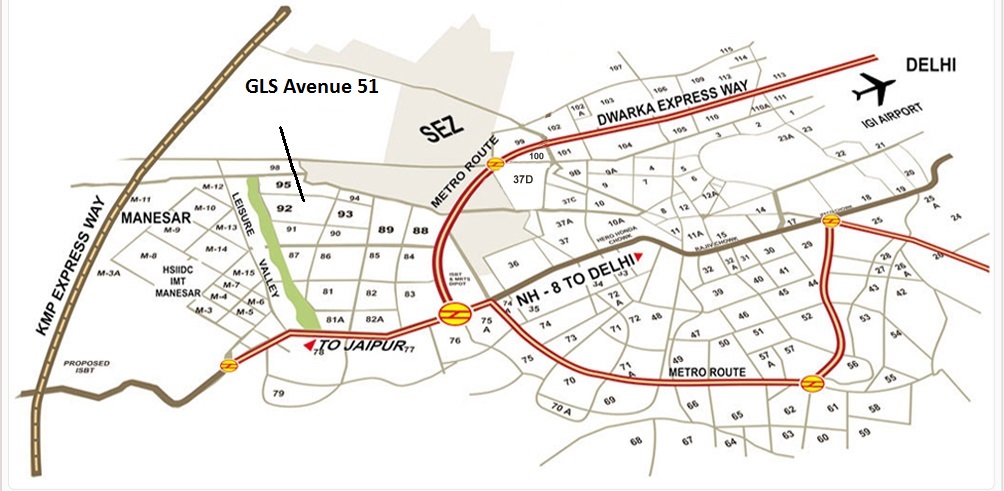 GLS Avenue 51 Sector 92 Gurugram 8130886559