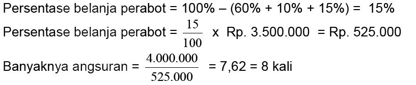 Angsuran dan Anuitas - Materi Lengkap Matematika