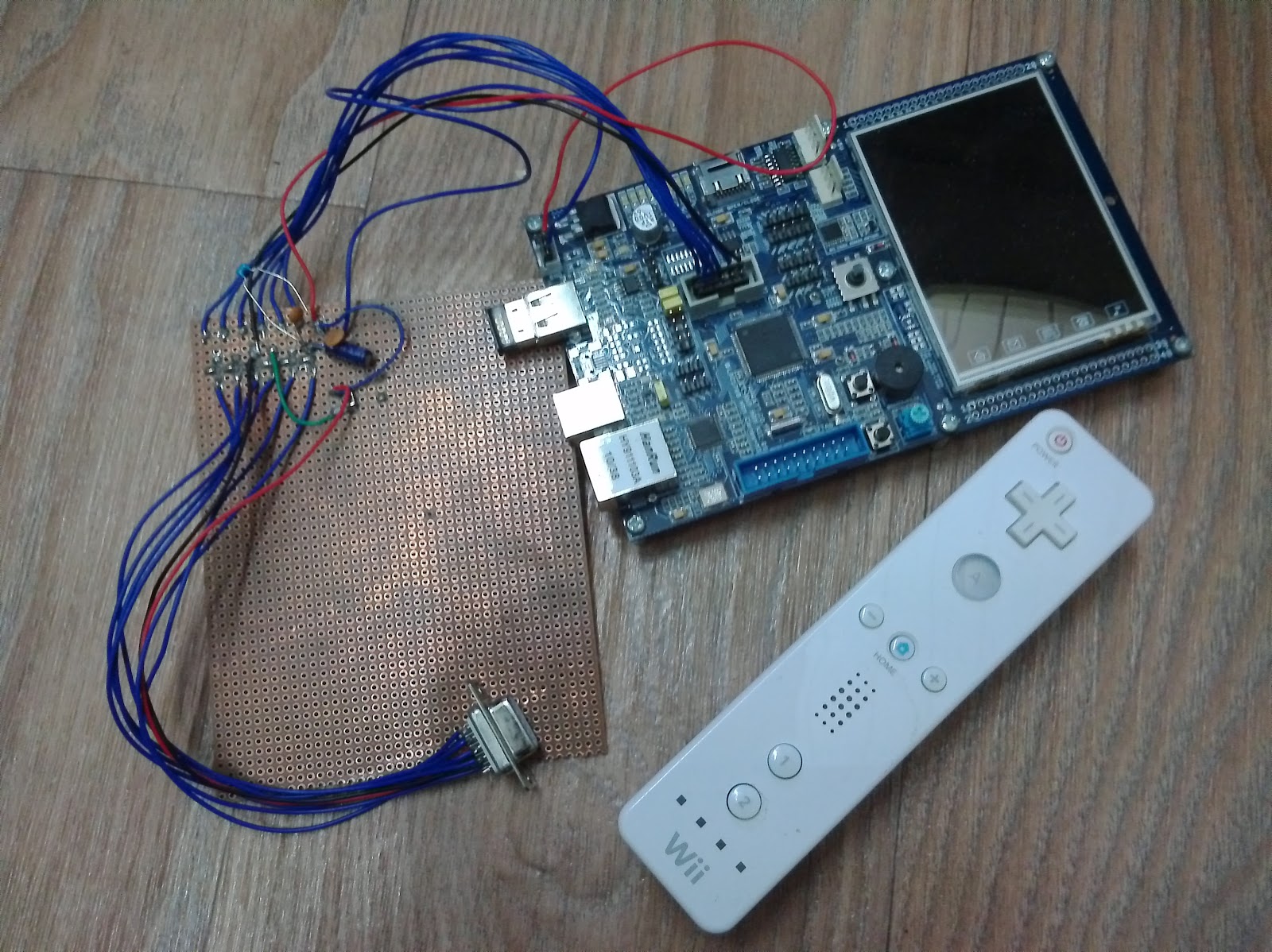 Slamy's Electronics Lab: Amiga-Wiimote-Joystick-Adapter
