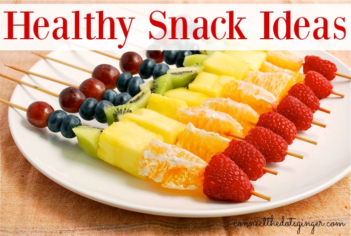 Connect the Dots Ginger | Becky Allen: 8 Healthy Snack Ideas