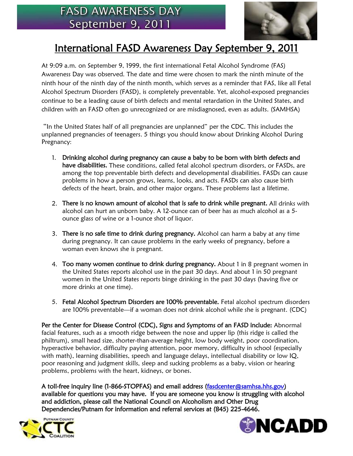 Putnam County Communities That Care Coalition: Today is International ...