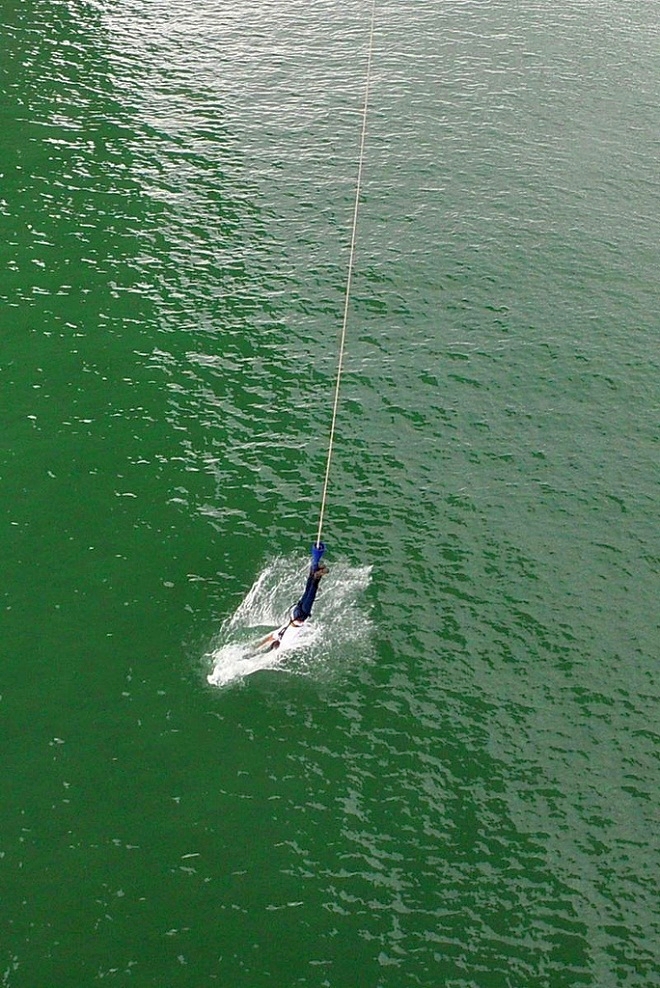 Bungy Jump in New Zealand.