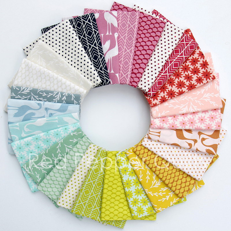 Red Pepper Quilts: Sunday Stash #374 Pond by Elizabeth Hartman