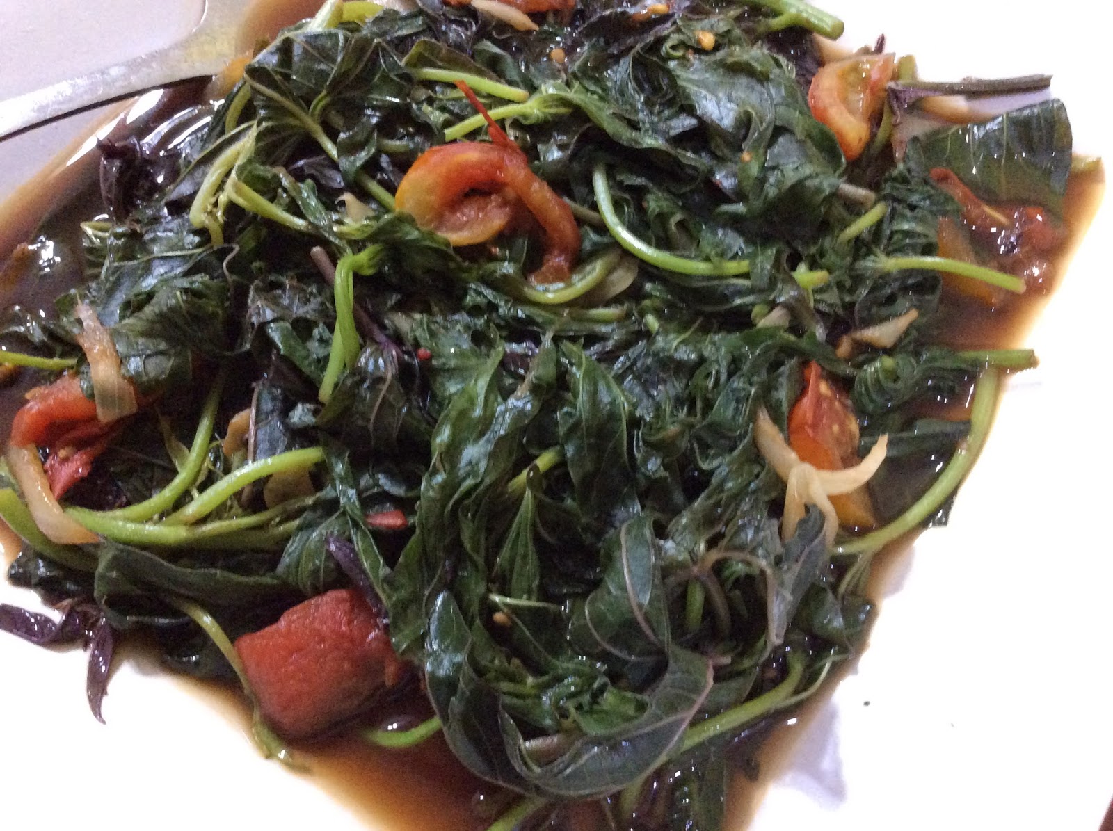 Camote Tops Sauté with Banana Greek Yogurt | Just Mom | Lifestyle ...