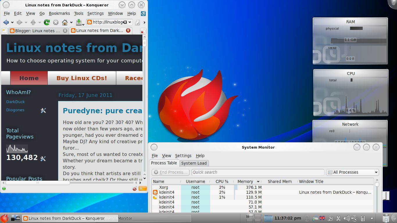 PC-BSD: Devil With Human Face - Linux notes from DarkDuck