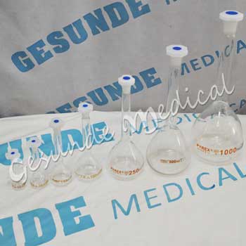 Jual Labu Ukur (10 ml - 1 Ltr) Kaca Standar Praktikum & Laboratorium ...