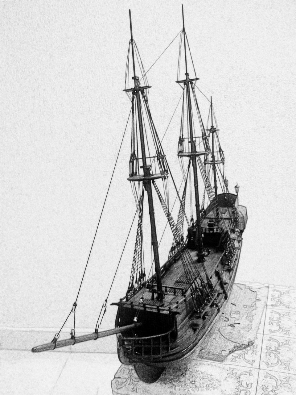 Malaysia Wooden Model Ship : Build Log of The Black Pearl