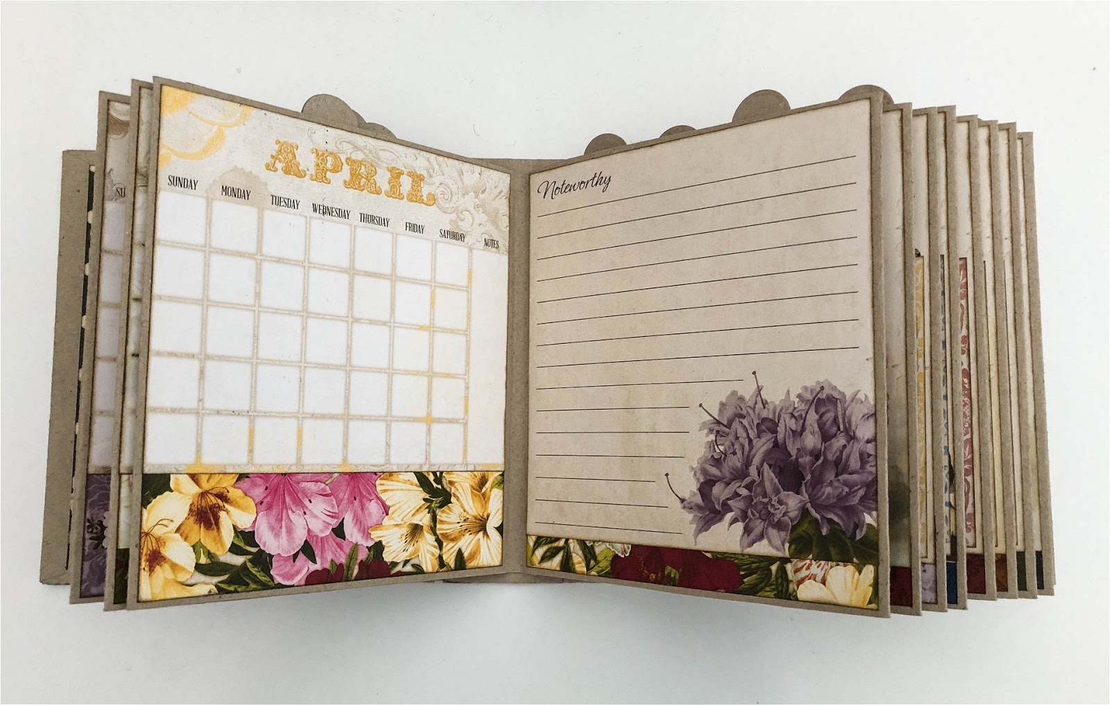 The BoBunny Blog: 2019-01-09, Malin, Banner Year Calendar