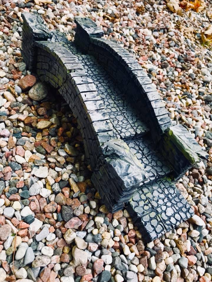 Making D&D Stone Bridge DIY - Making D&D