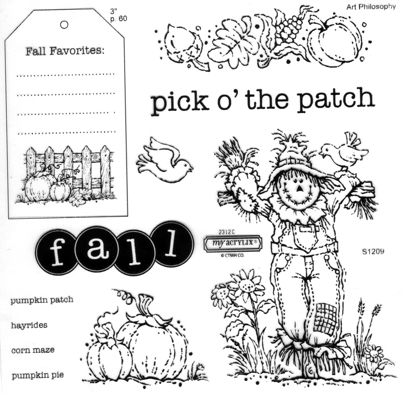 Karen Pedersen: Halloween Party Kit and an Autumn Card