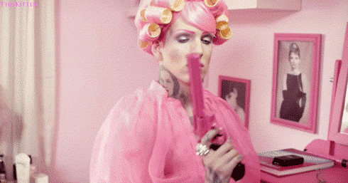 Beautiful colorful pictures and Gifs: Color splash pink photos-Rosado