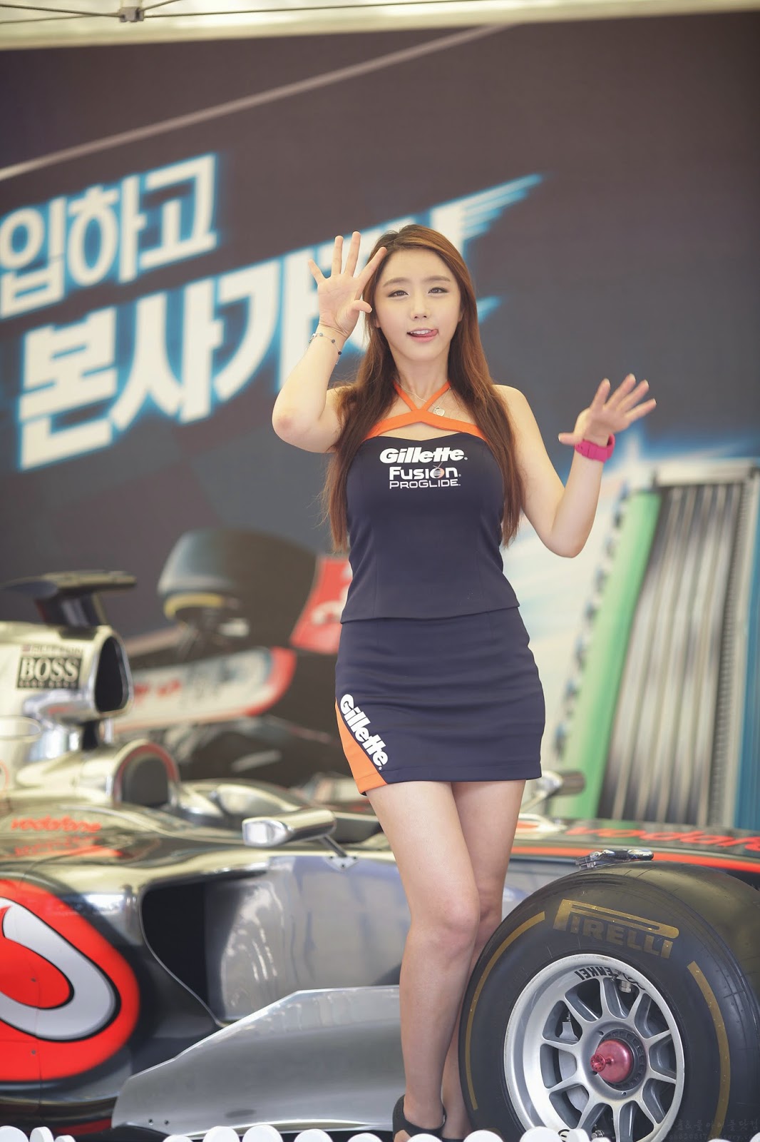 Korean Sexy Models: Korean Race Queen Kim Ha Eum Gillette-F1 Event