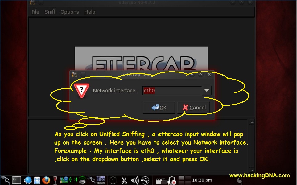 HackingDNA: Learn How to use ettercap on Backtrack 5
