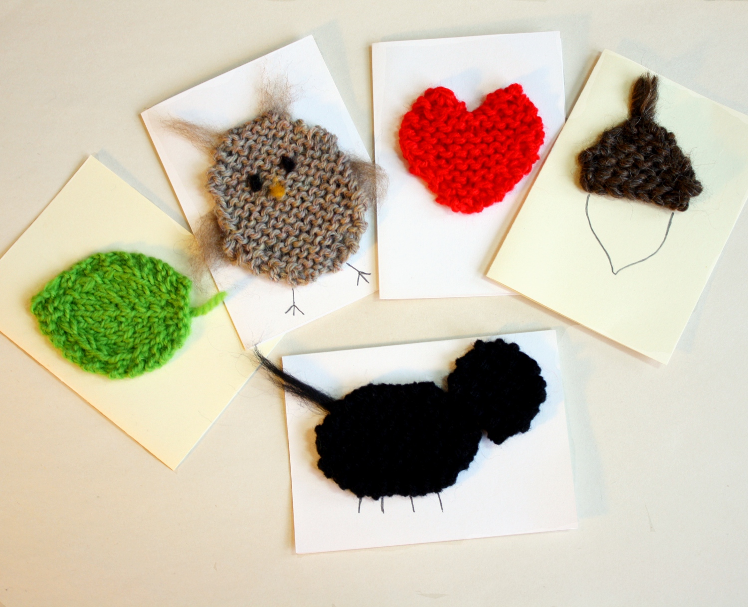 Westlake Knits: Introducing my new hand knit greeting cards!!!