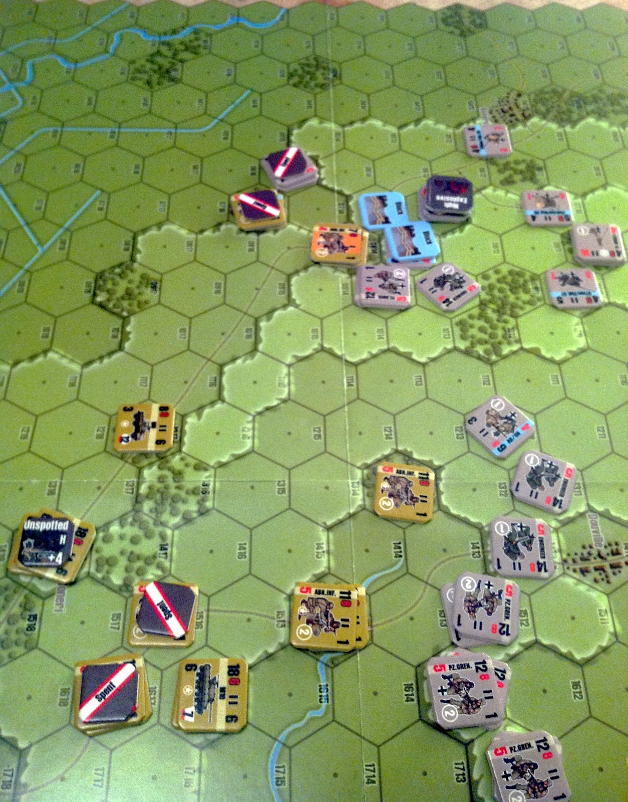 Sgt Steiner's Wargaming Blog: Panzer Blitz II Hill Of Death gets an outing