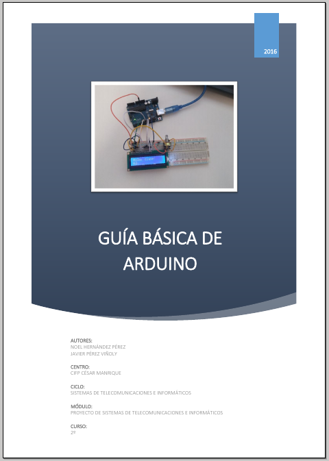 fp Kanarias: Guía básica de Arduino. 14 proyectos detallados para ...