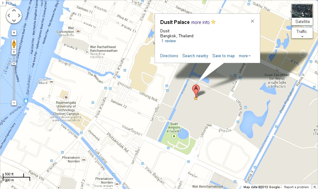 Dusit Palace Bangkok Location Map | About BTS Bangkok Thailand Airport Map