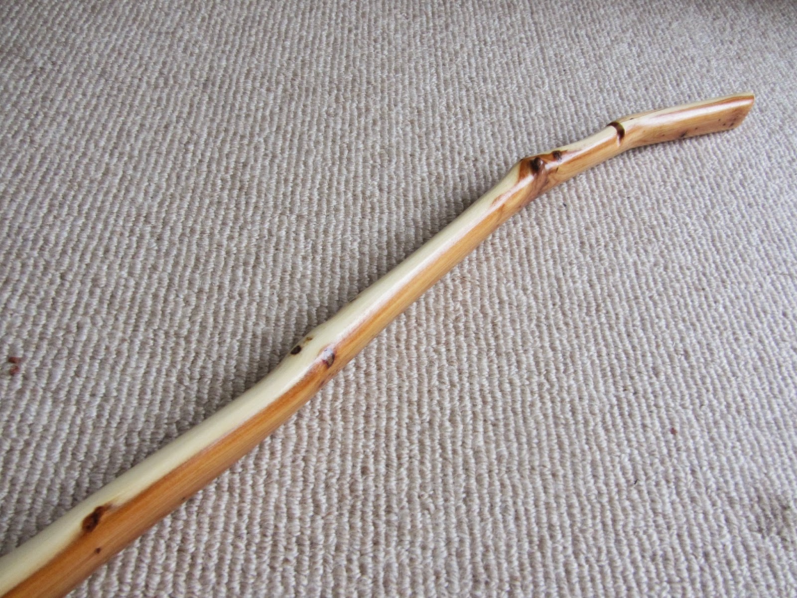 Bowyer's Diary: Hedeby Bow Detail & Full Draw