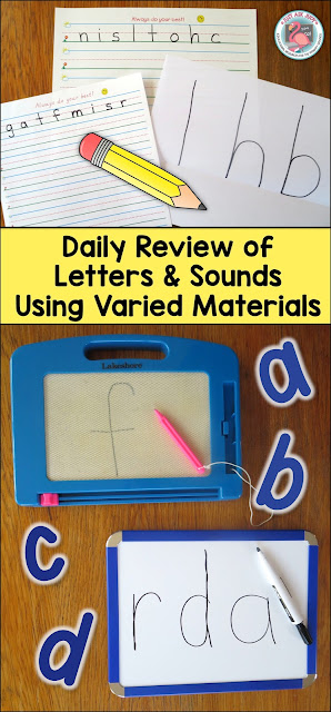 How to Effectively Review Letters and Sounds the Multi-sensory Way ...