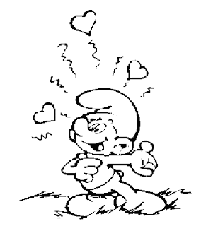 Jocuri pentru copii mari şi mici: Ştrumfi de colorat - fişe de ...