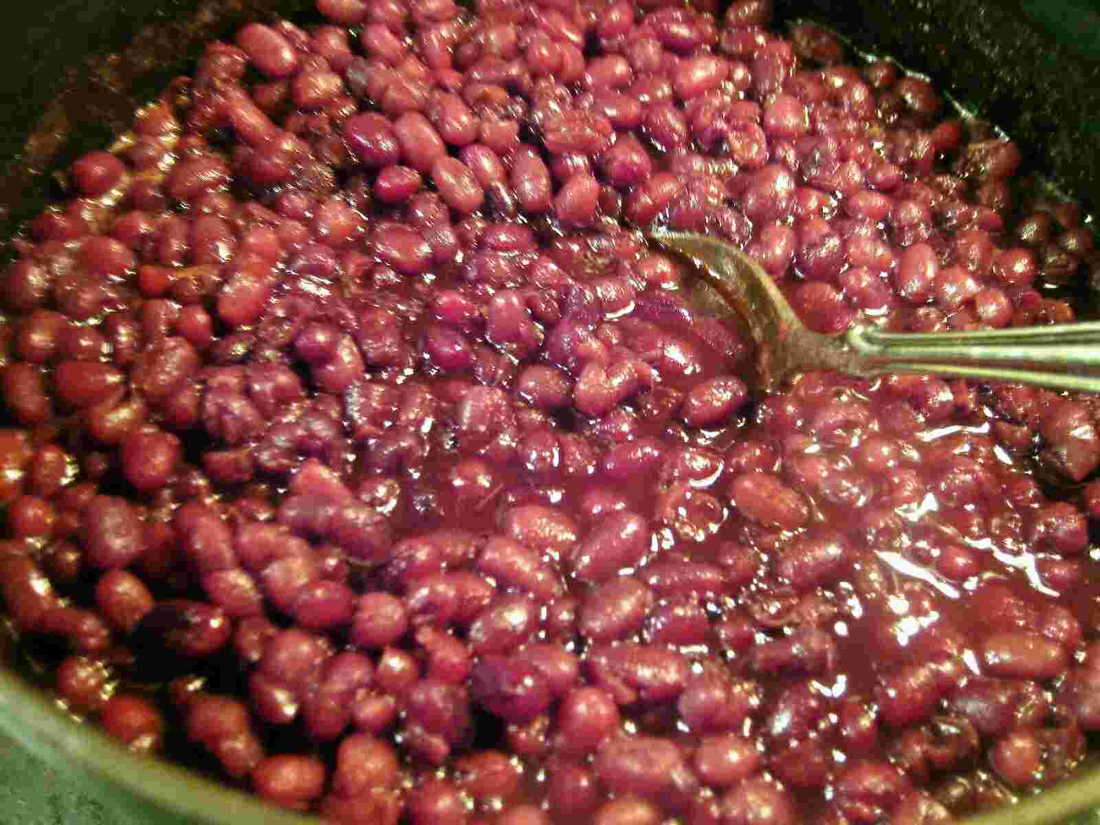 Recipes for Tom: Tsubuan / sweetened crumbly azuki bean paste